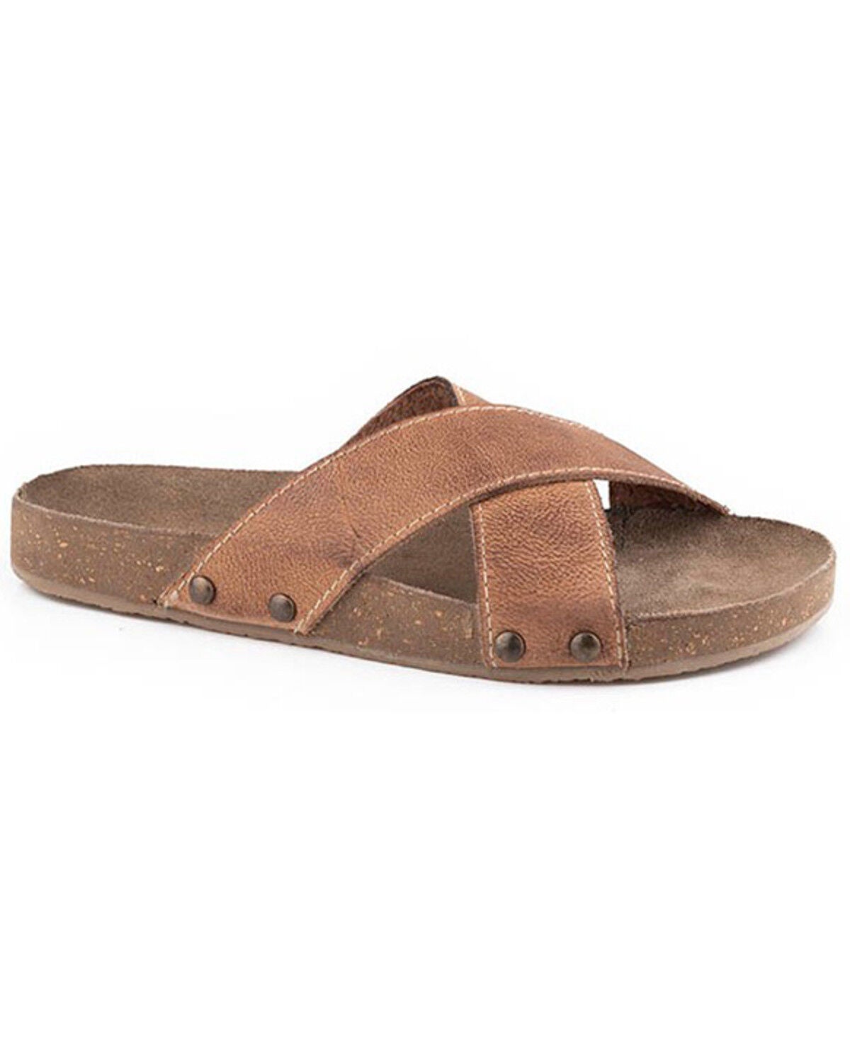 Roper Women's Delaney Sandals, Tan, hi-res