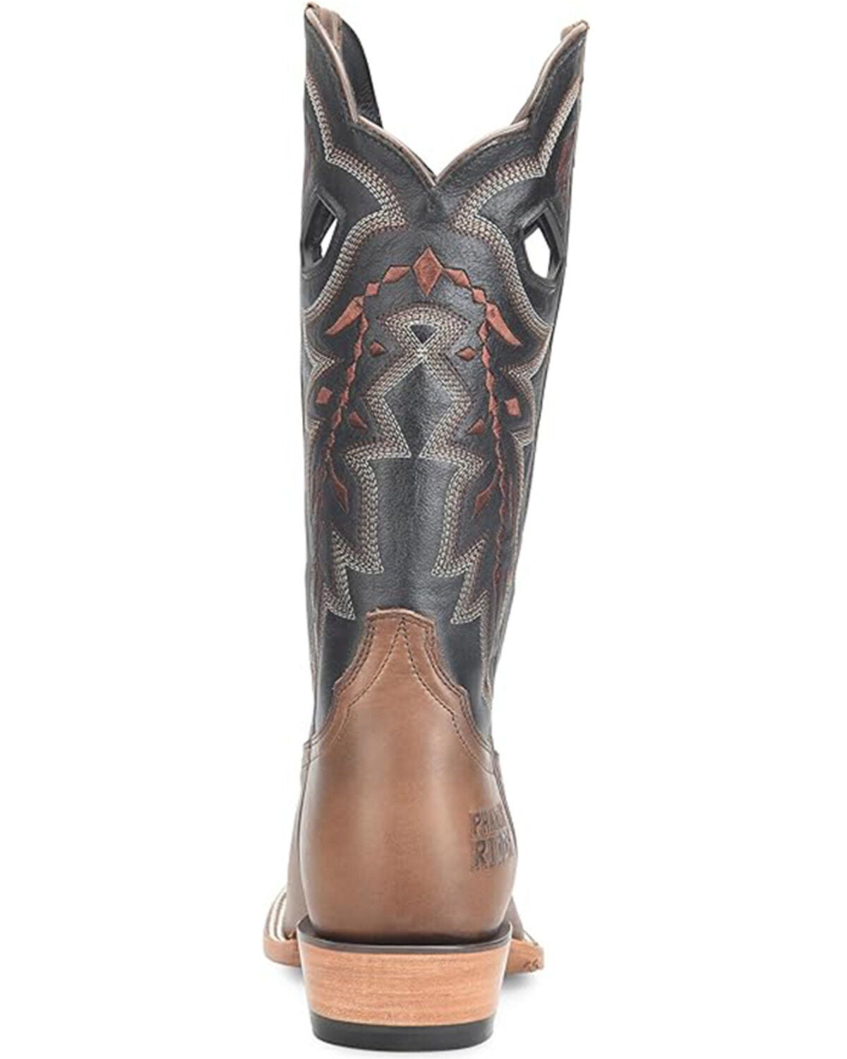 Double H Men's Buckaroo Tall Western Boots - Broad Square Toe, Caramel