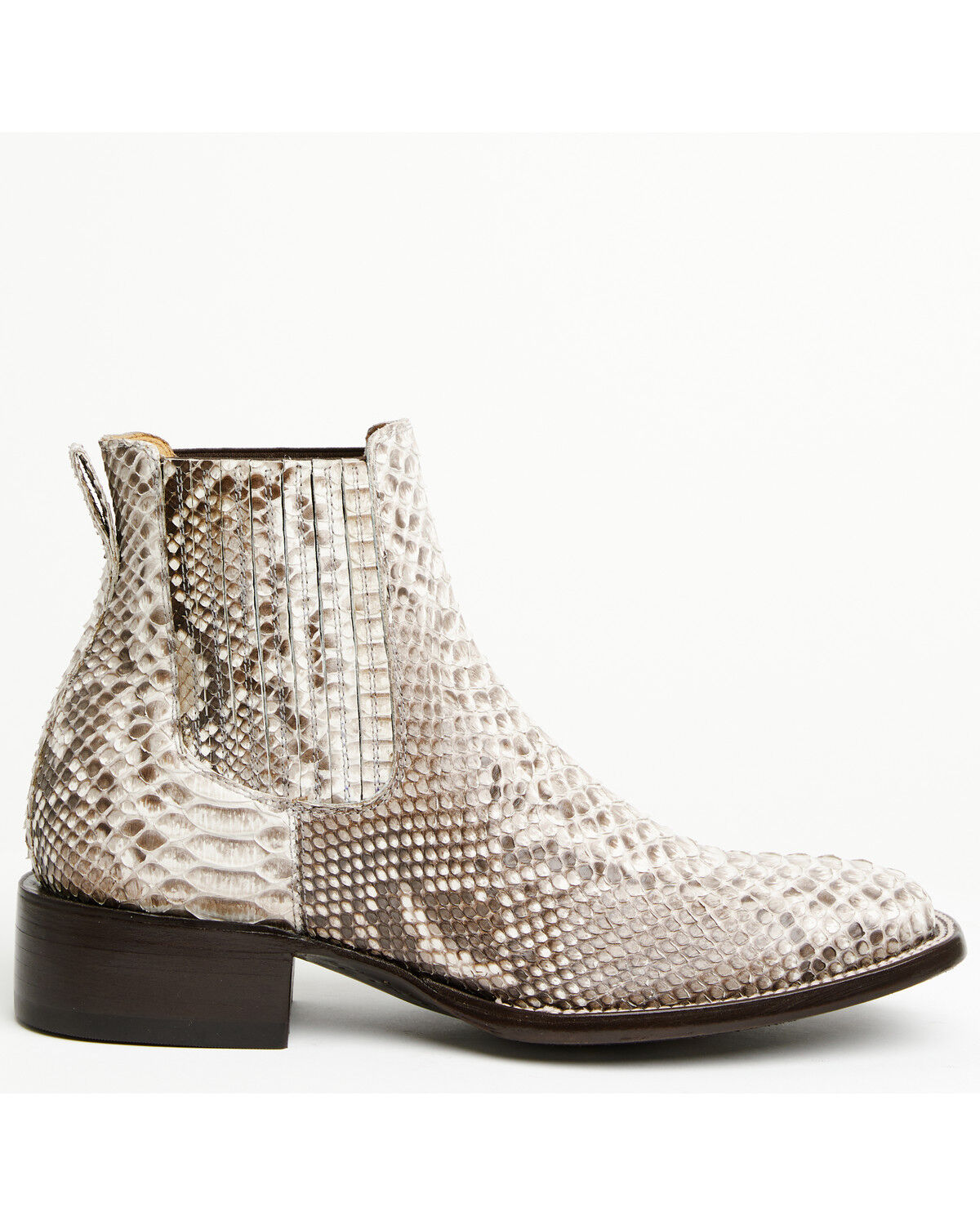 Cody James Men's Hash Exotic Python Western Ankle Boots - Broad Square ...