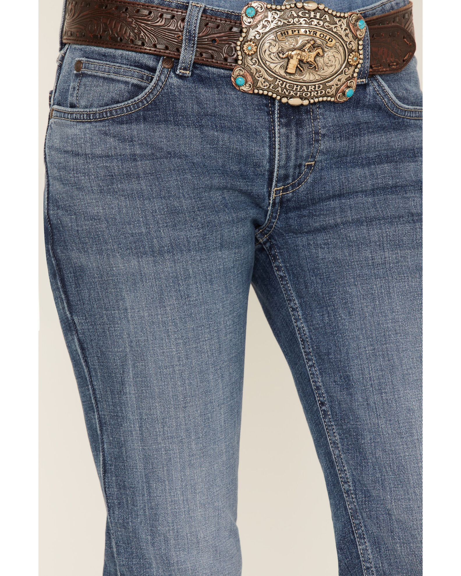 Product Name: Wrangler Retro Women's Medium Wash Mid Rise Mae Megan ...