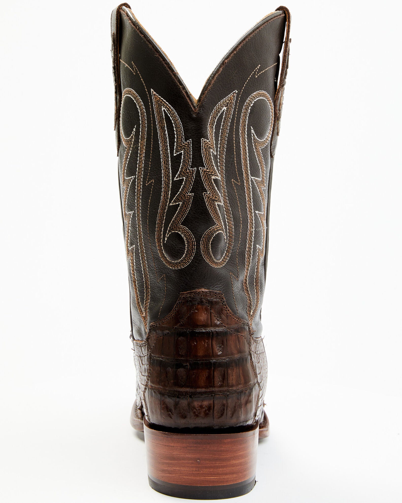 Cody James Men's Exotic Caiman Western Boots - Round Toe, Brown