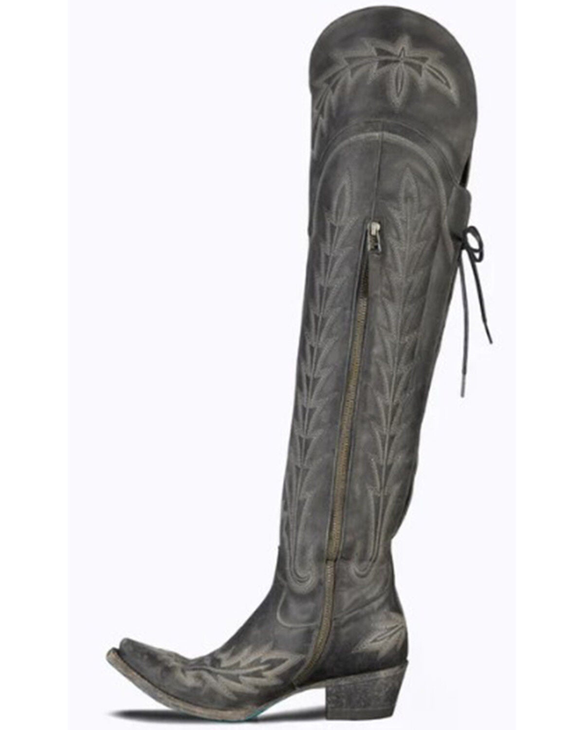 Lane Women's Lexington Leather Tall Western Boots - Snip Toe - Country ...