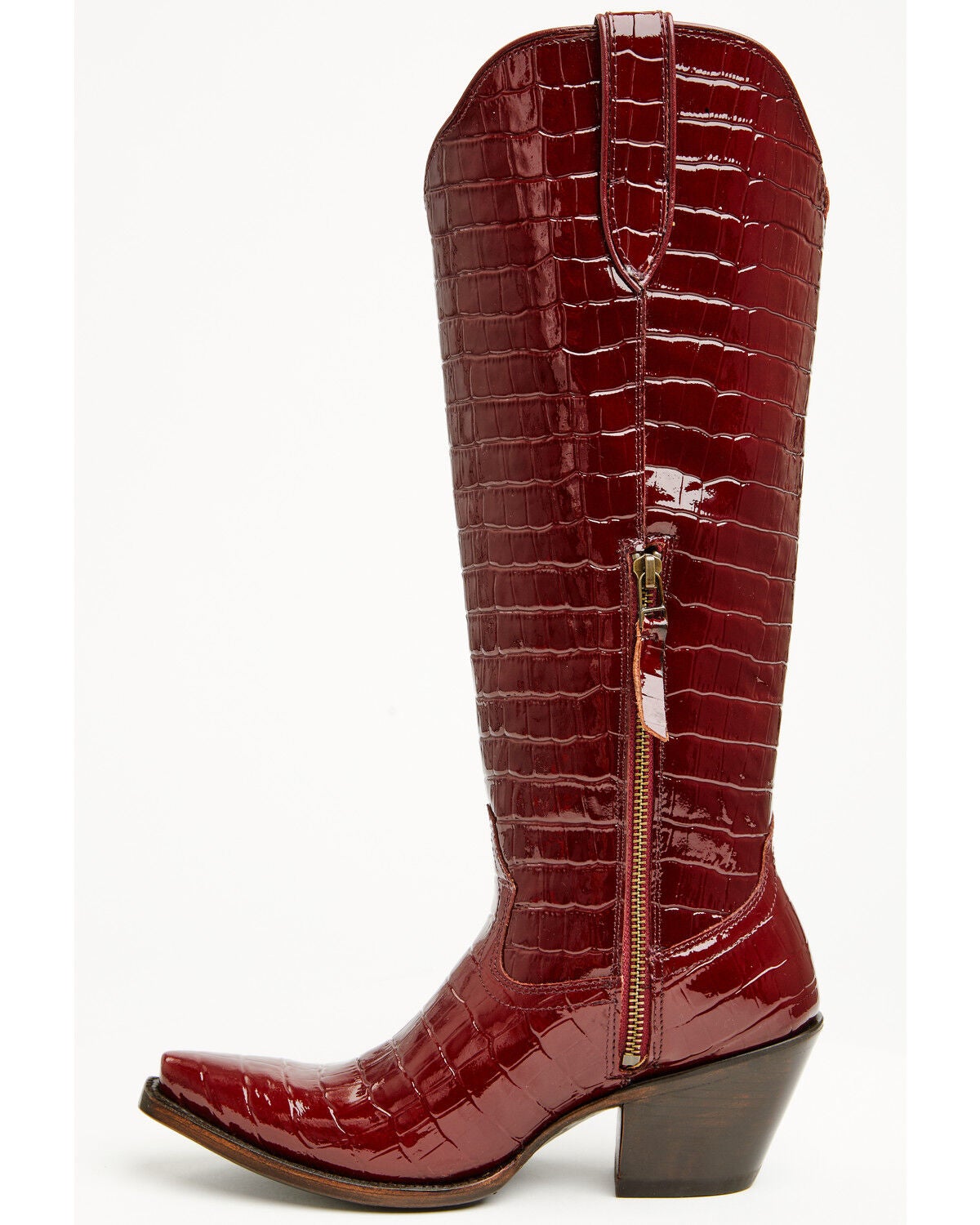 Ariat Women's Casanova Crocodile Print Tall Western Boots - Snip Toe,