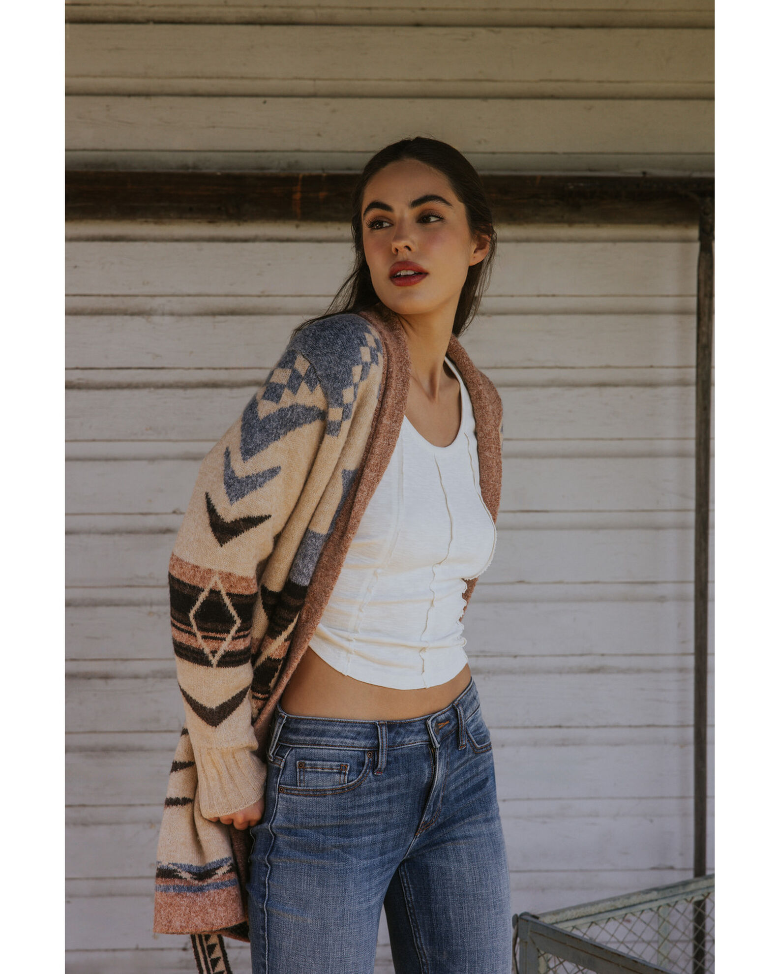 Idyllwind Women's Kimbark Southwestern Print Cardigan Idyllwind Women's Kimbark Southwestern Print Cardigan
