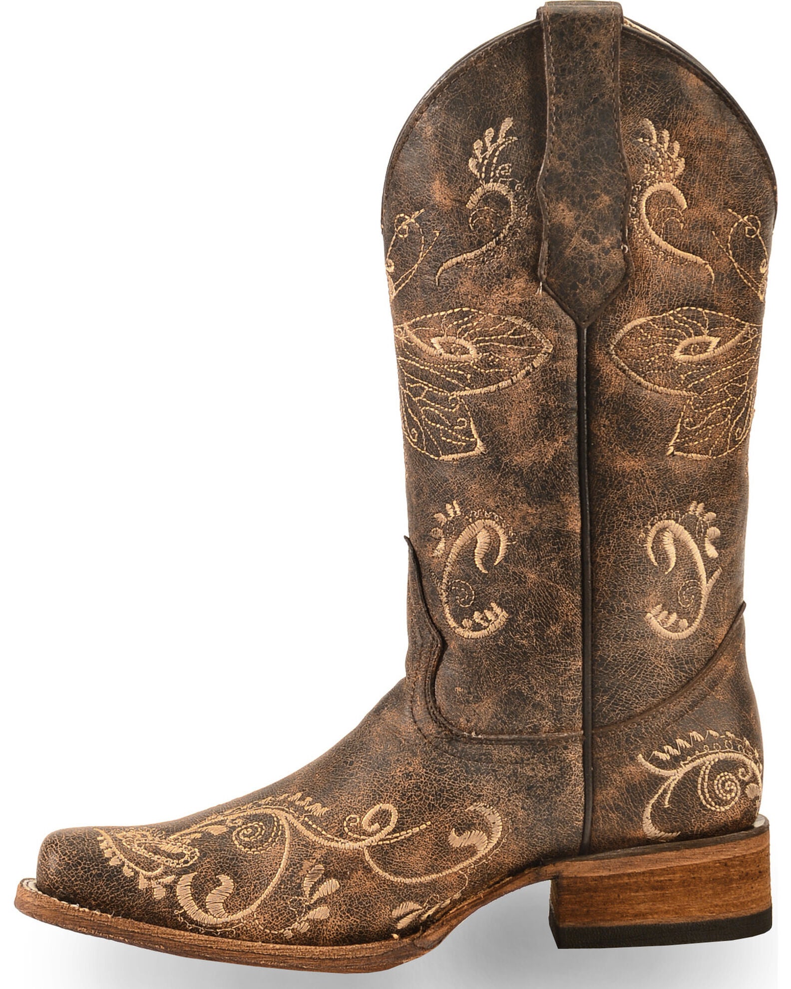 Product Name: Circle G Women's Dragonfly Embroidered Western Boots ...