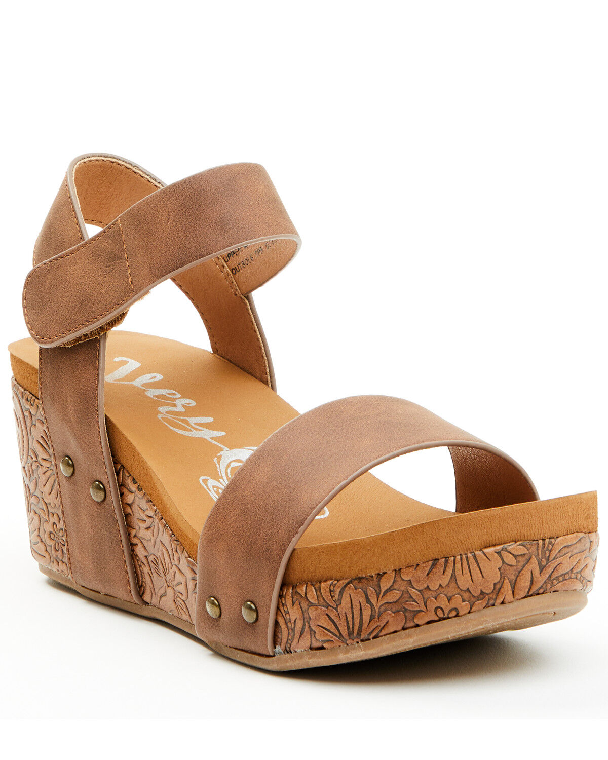 Very G Women's Devon Platform Sandals, Tan, hi-res