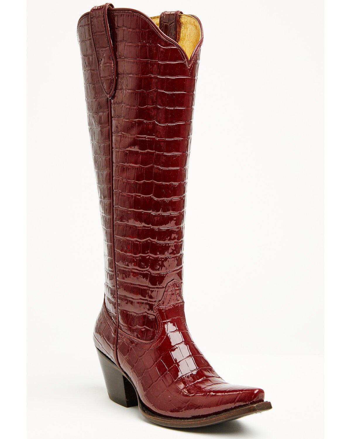 Ariat Women's Casanova Crocodile Print Tall Western Boots - Snip Toe,