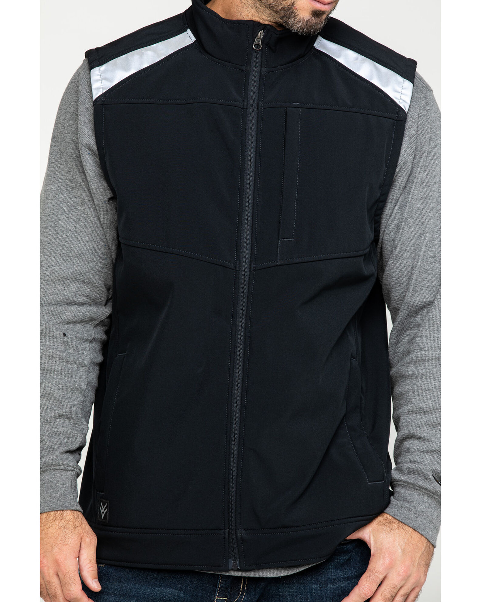 Product Name: Hawx Men's Reflective Softshell Moto Work Vest