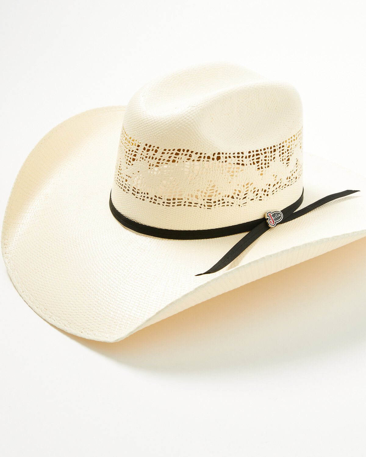 Justin Wesley 20X Straw Cowboy Hat, Natural