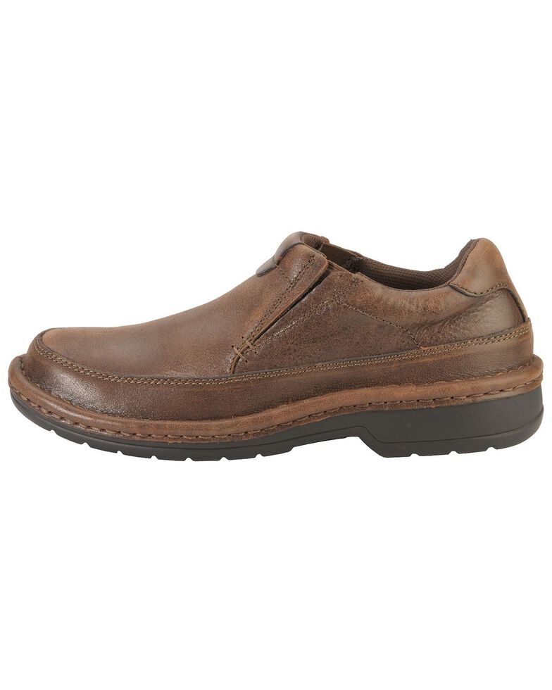 Roper Nubuck Opanka Slip-On Shoes - Country Outfitter