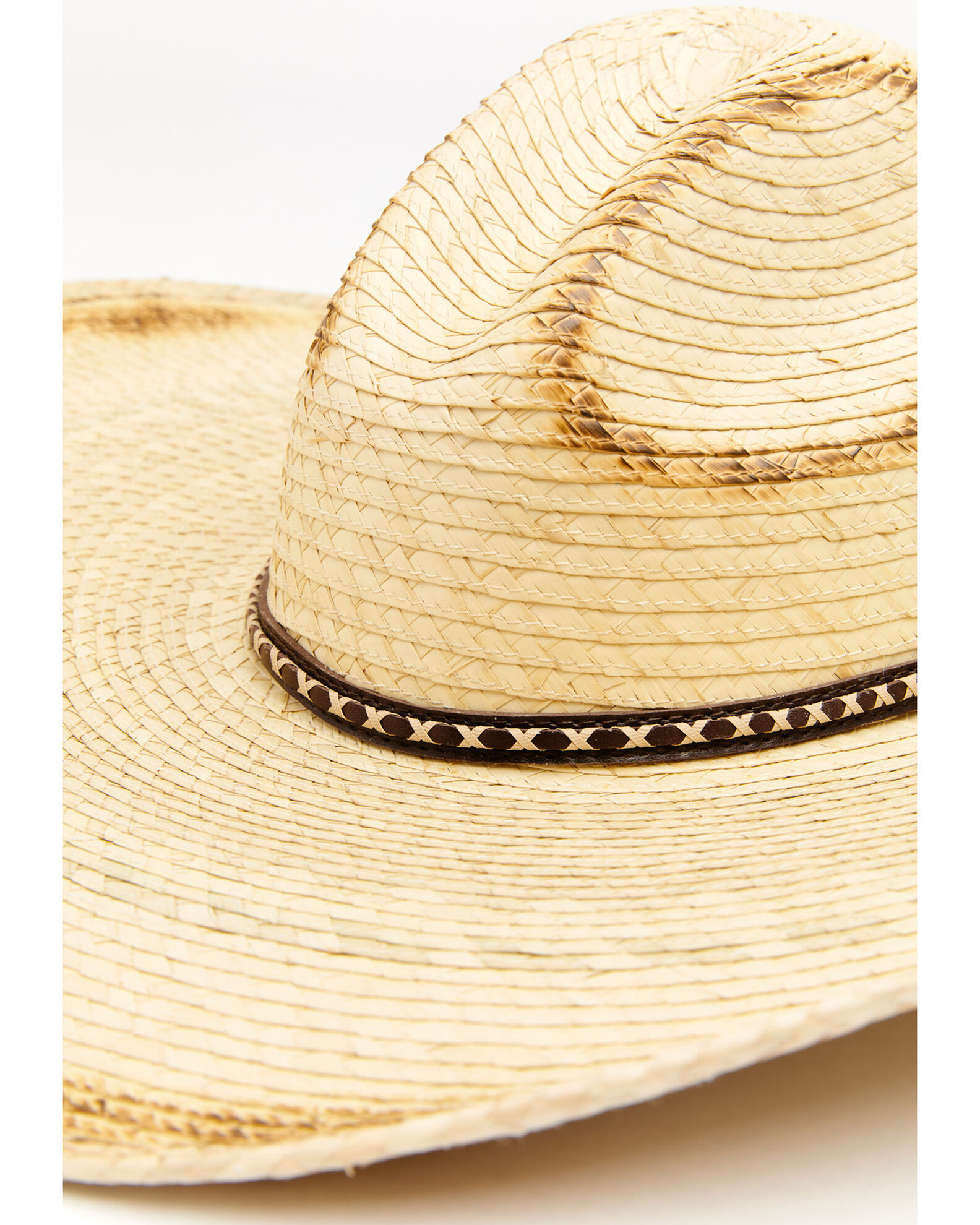 Cody James Guatemalan Gus Straw Cowboy Hat, Natural