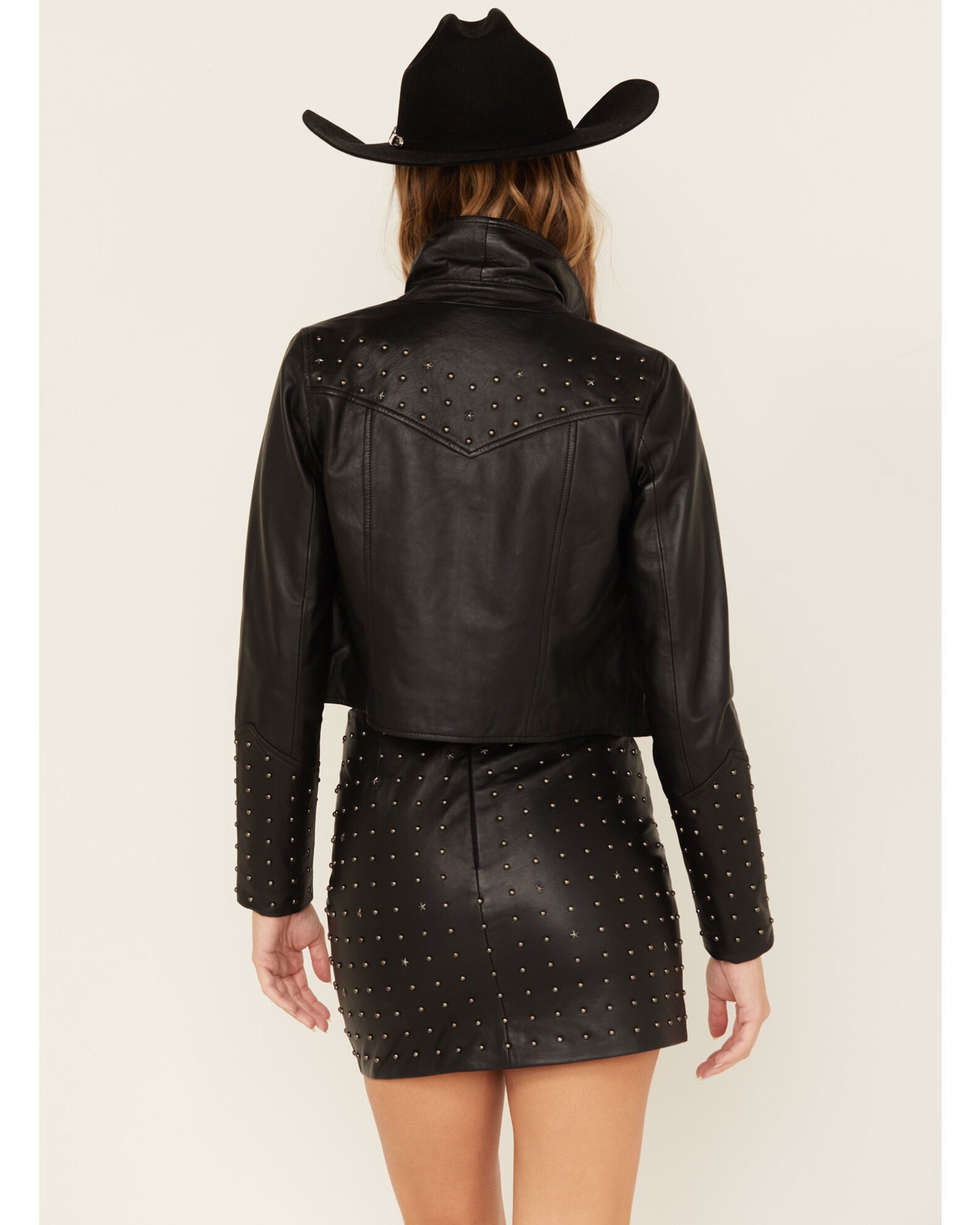 Product Name: Idyllwind Women's Omaha Studded Leather Jacket
