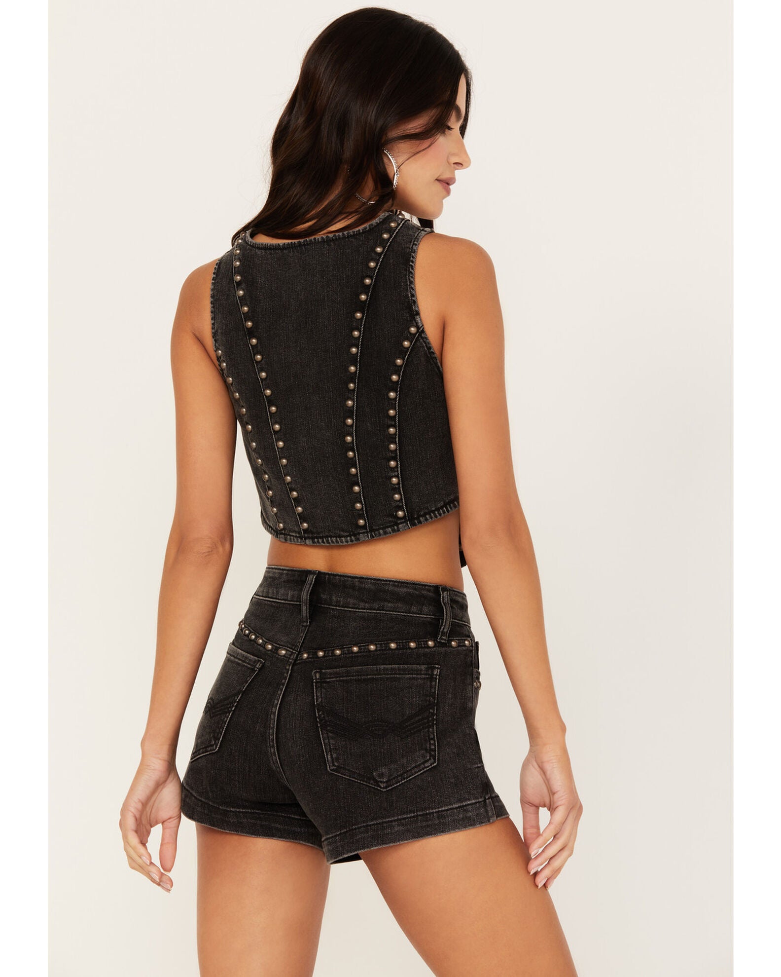 Product Name: Idyllwind Women's Delrose Drive Studded Denim Vest