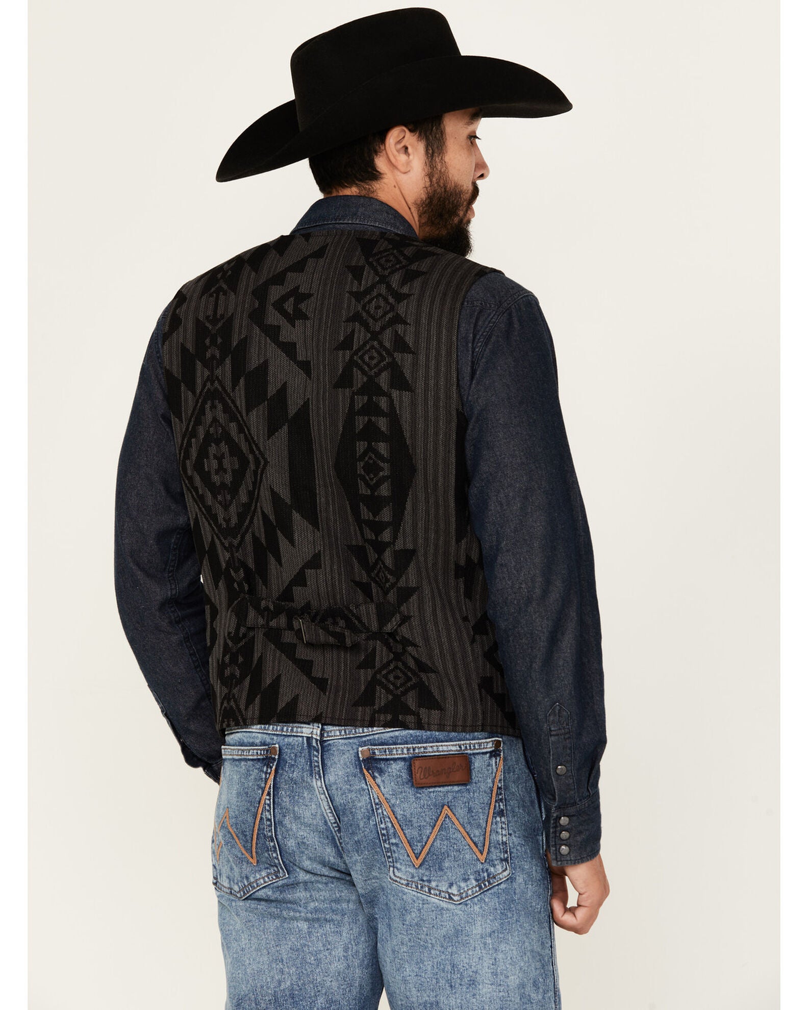 Product Name: Cody James Men's Yuma Southwestern Jacquard Vest