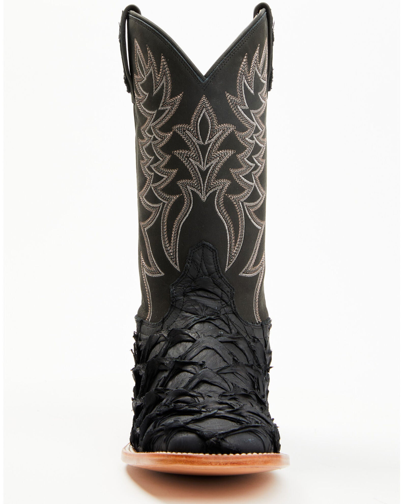 Product Name: Cody James Men's Exotic Pirarucu Western Boots - Broad Square Toe