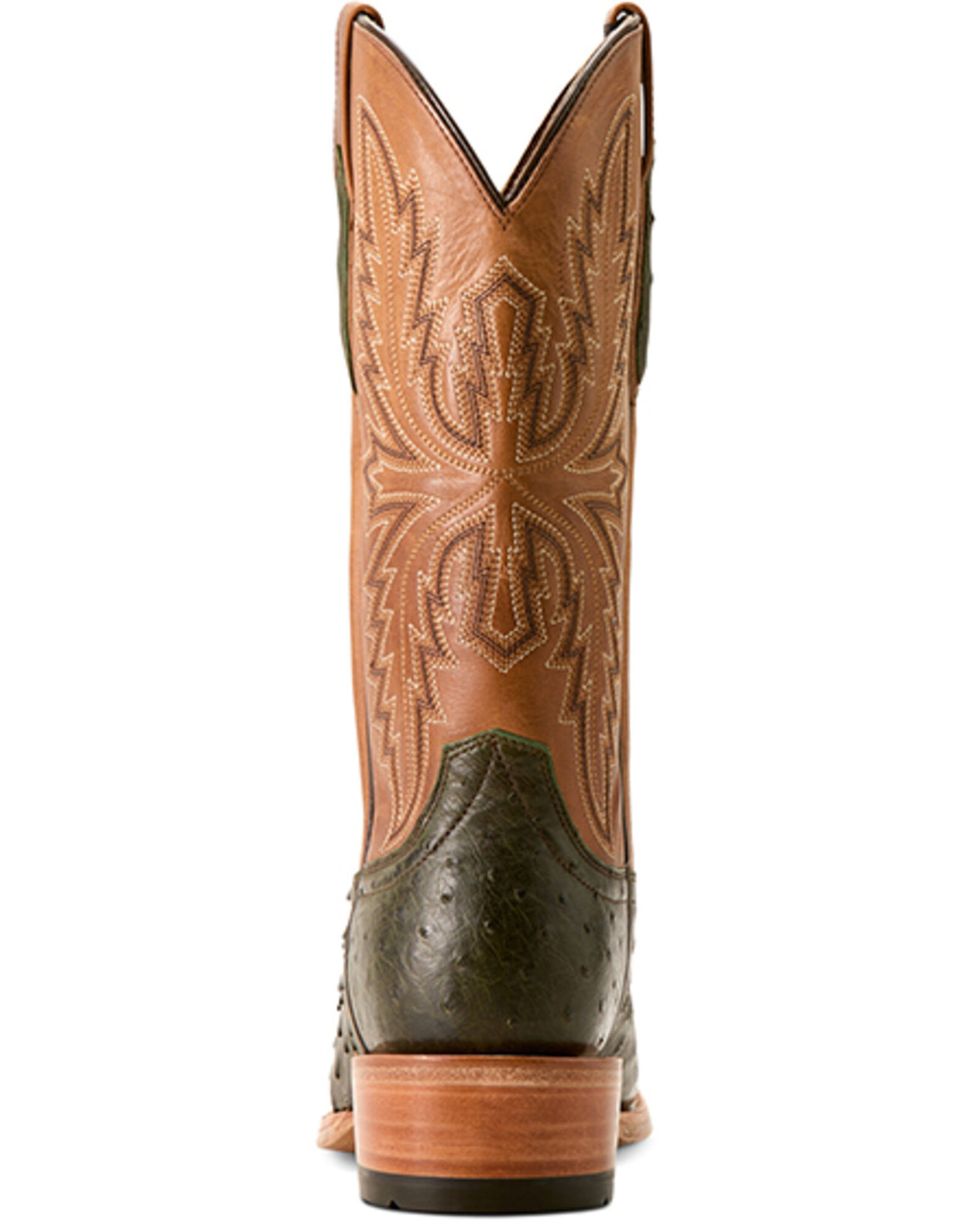 Ariat Men's Futurity Relentless Exotic Ostrich Western Boots - Square ...