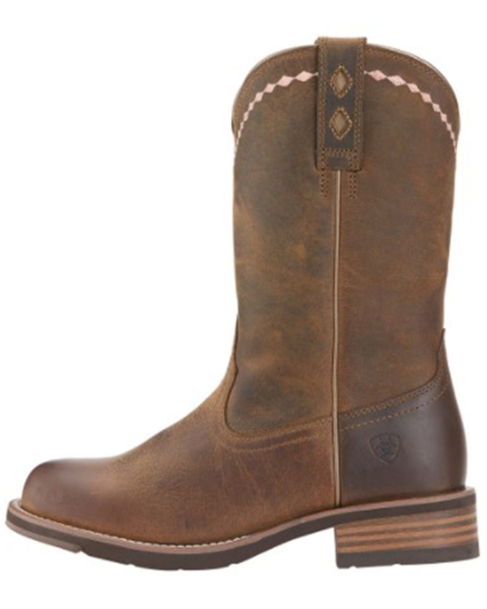 Ariat Women's Unbridled Roper Boots - Round Toe, Dark Brown