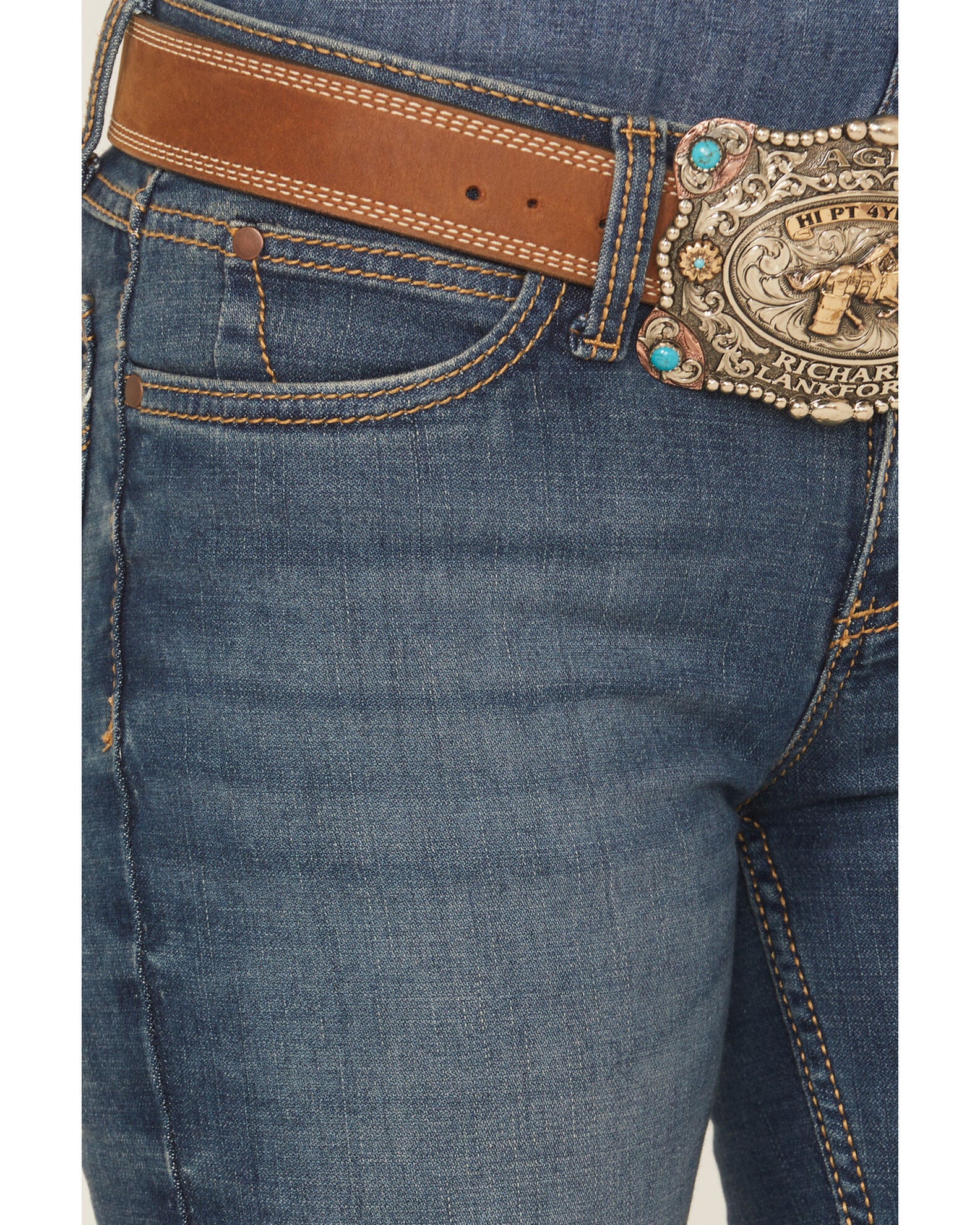 Wrangler Women's Medium Wash Retro Mae Jeans, Blue