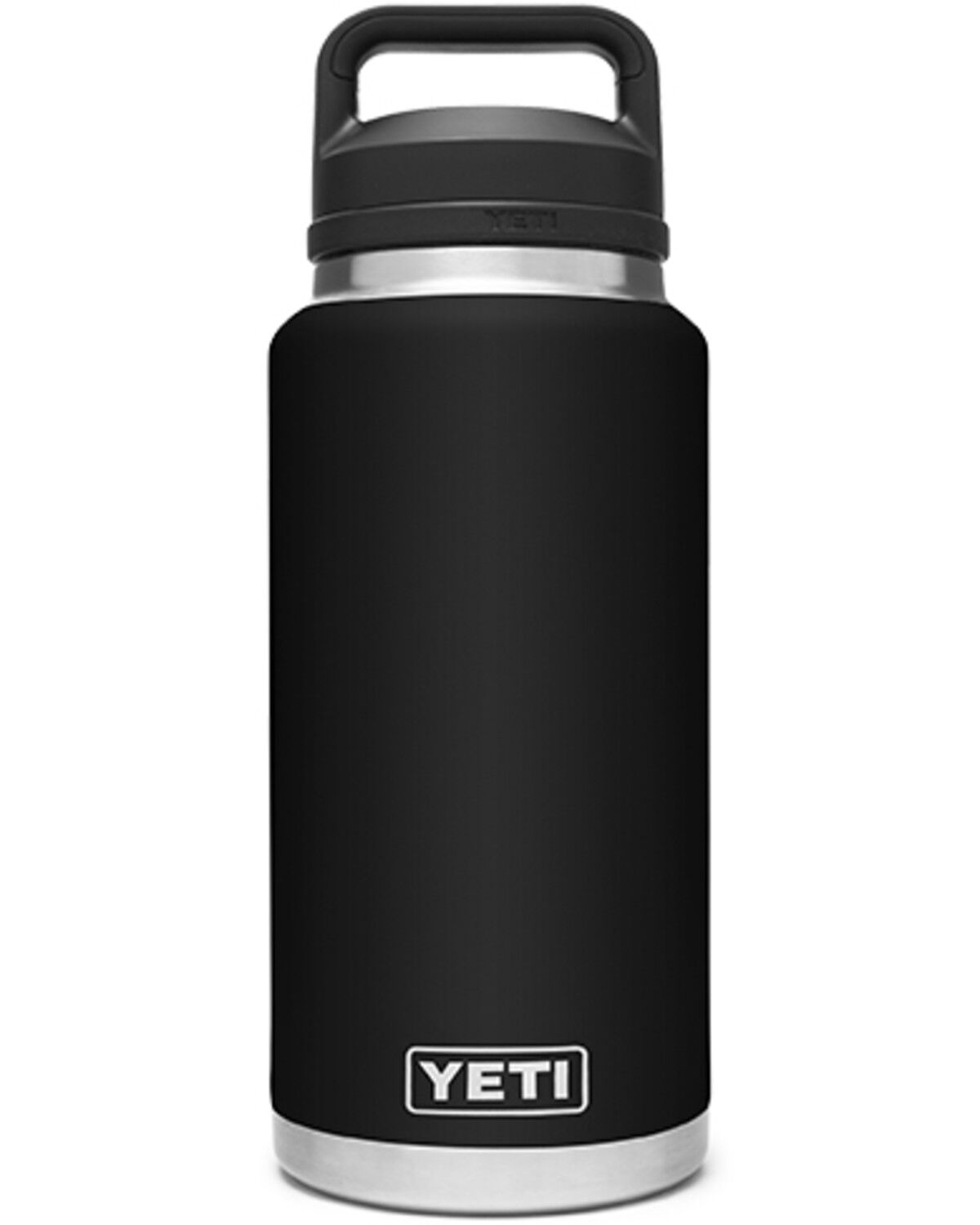 Yeti Rambler 36oz Chug Bottle, Black, hi-res