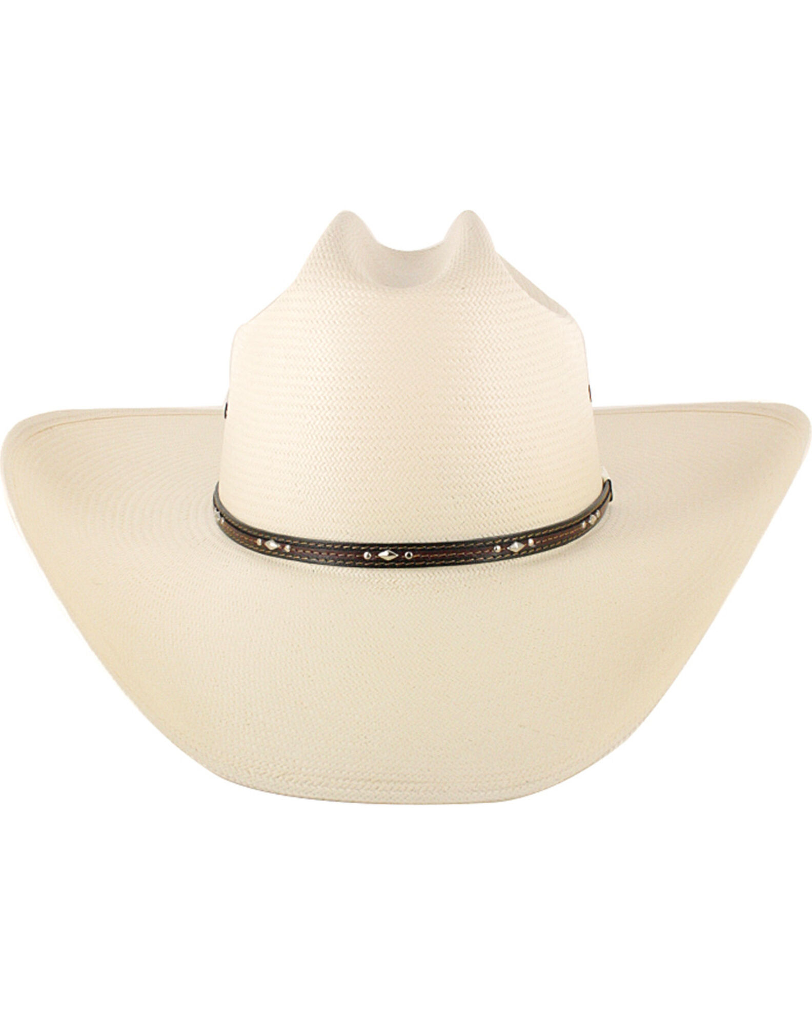 George Strait by Resistol Kingman 10X Straw Cowboy Hat, Natural George Strait by Resistol Kingman 10X Straw Cowboy Hat, Natural