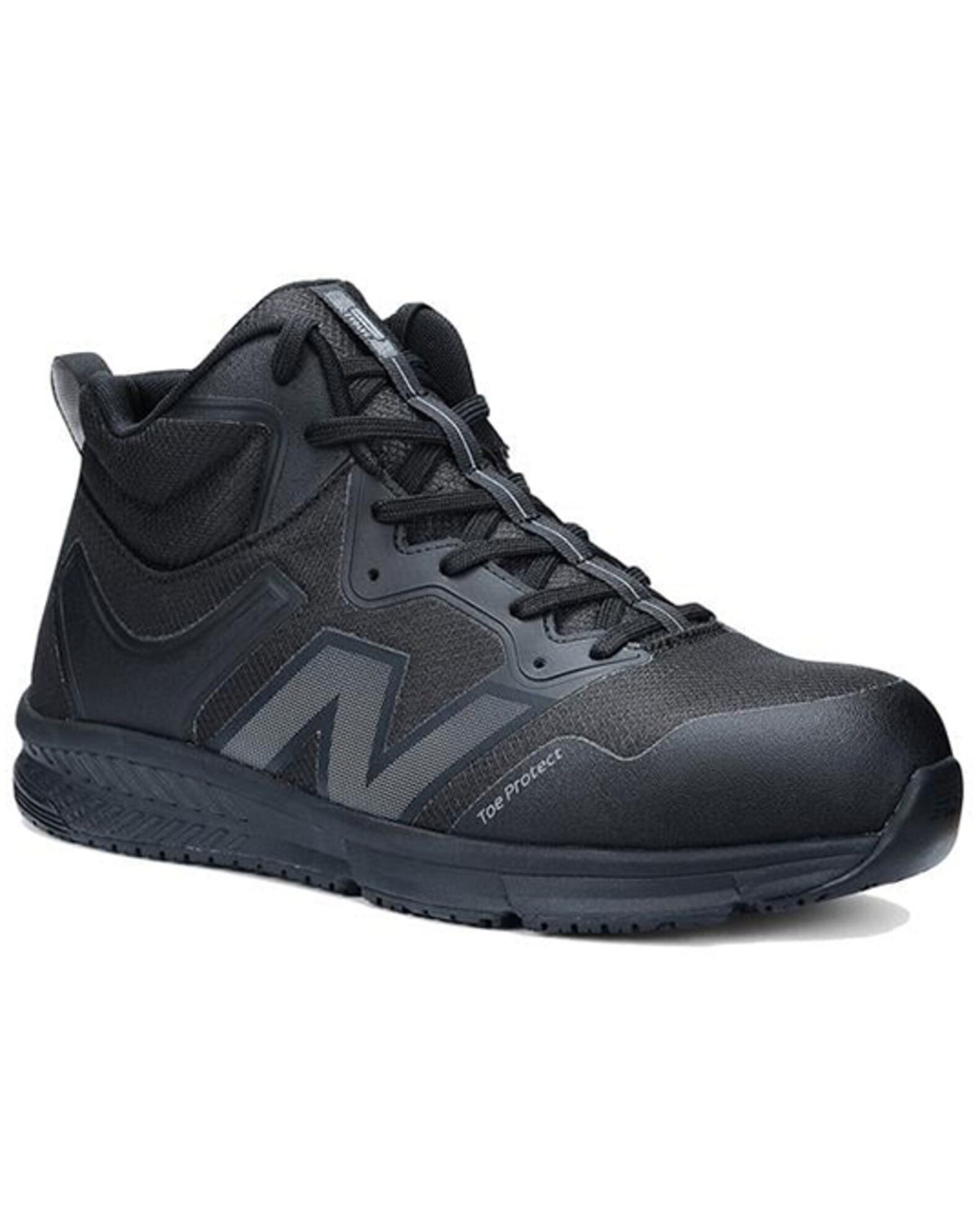 New Balance Men's Evolve Mid Work Shoes - Composite Toe, Black