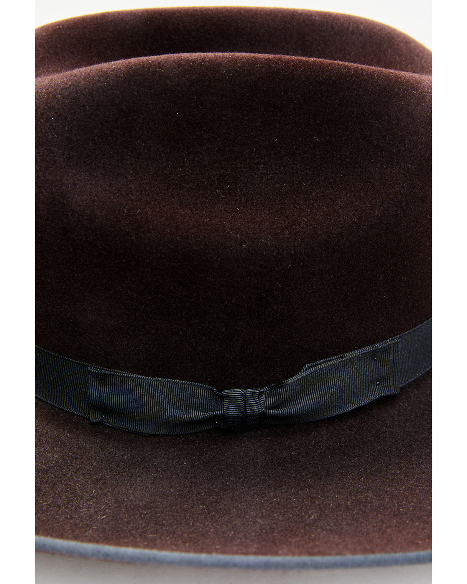 Serratelli 8X Felt Cowboy Hat, Black Cherry
