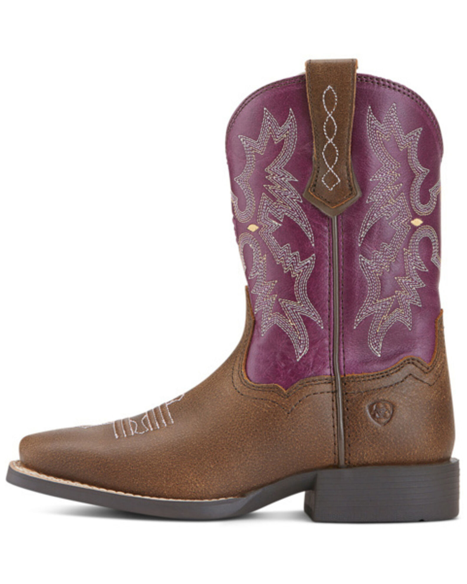 Product Name: Ariat Girls' Tombstone Western Boots - Broad Square Toe