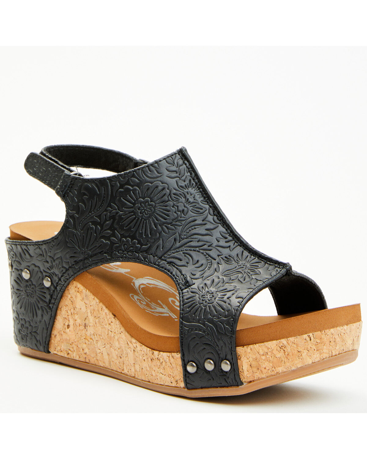 Very G Women's Liberty Sandals, Black, hi-res