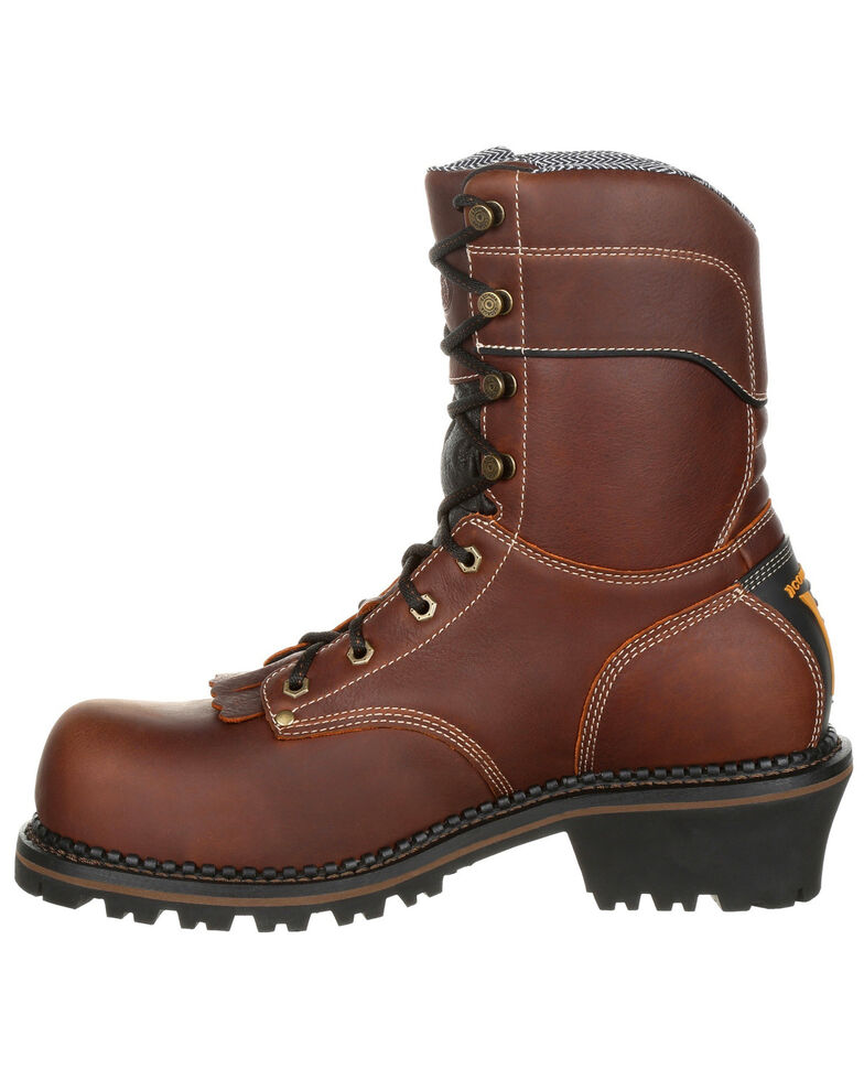 Georgia Boot Men's Amp LT Waterproof Logger Boots - Composite Toe ...