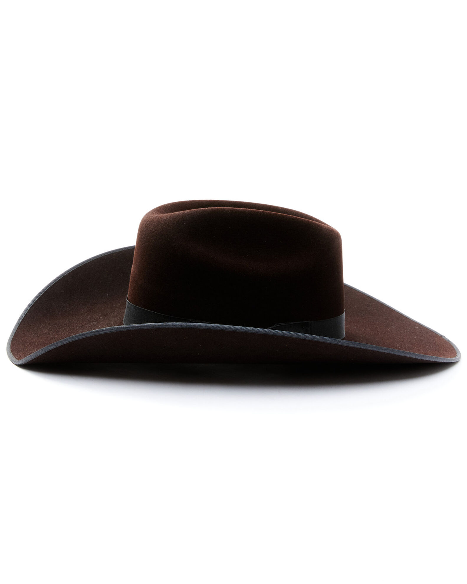 Serratelli 8X Felt Cowboy Hat, Black Cherry