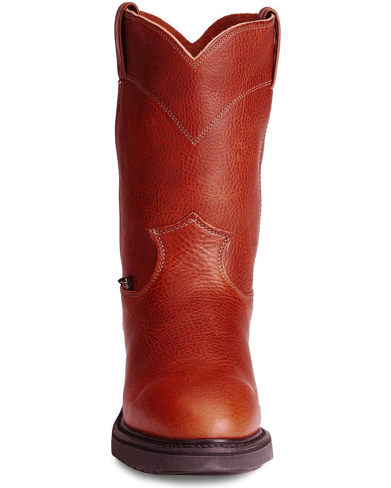 Justin Men's Conductor Electrical Hazard Pull-On Work Boots - Soft Toe ...