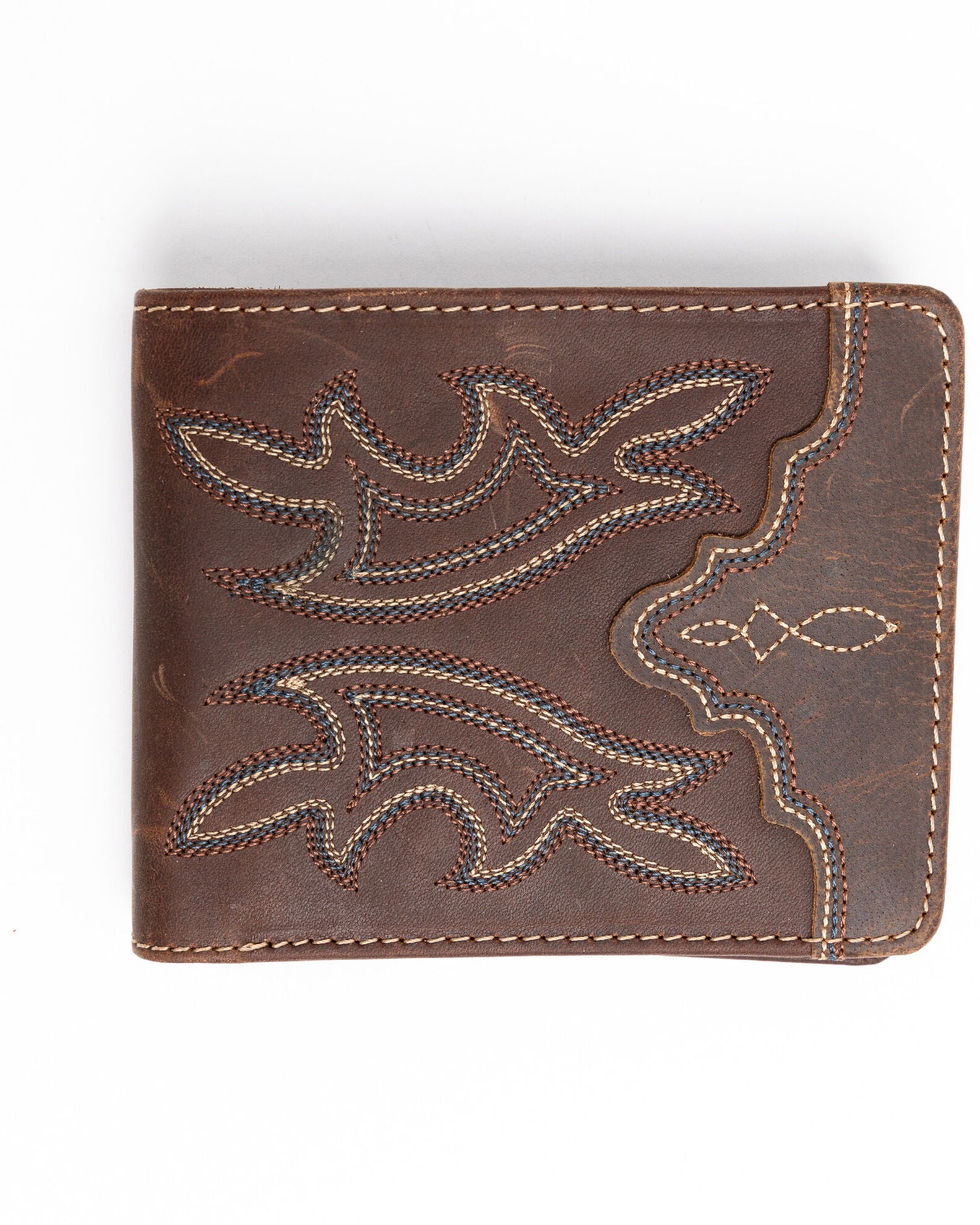 Product Name: Cody James Men's Stitched Bi-Fold Leather Wallet