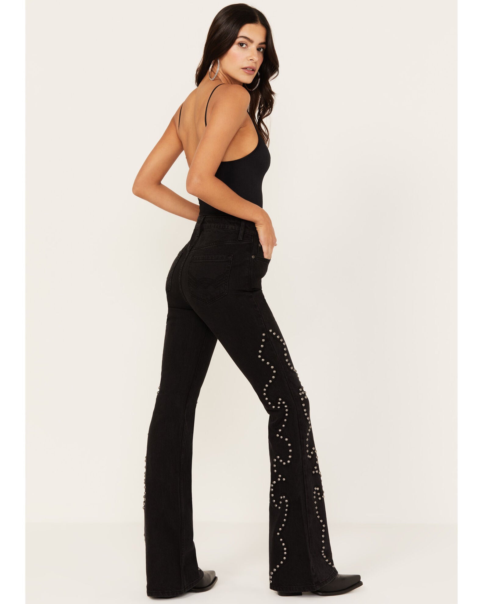 Product Name: Idyllwind Women's Alameda High Risin Studded Stretch ...