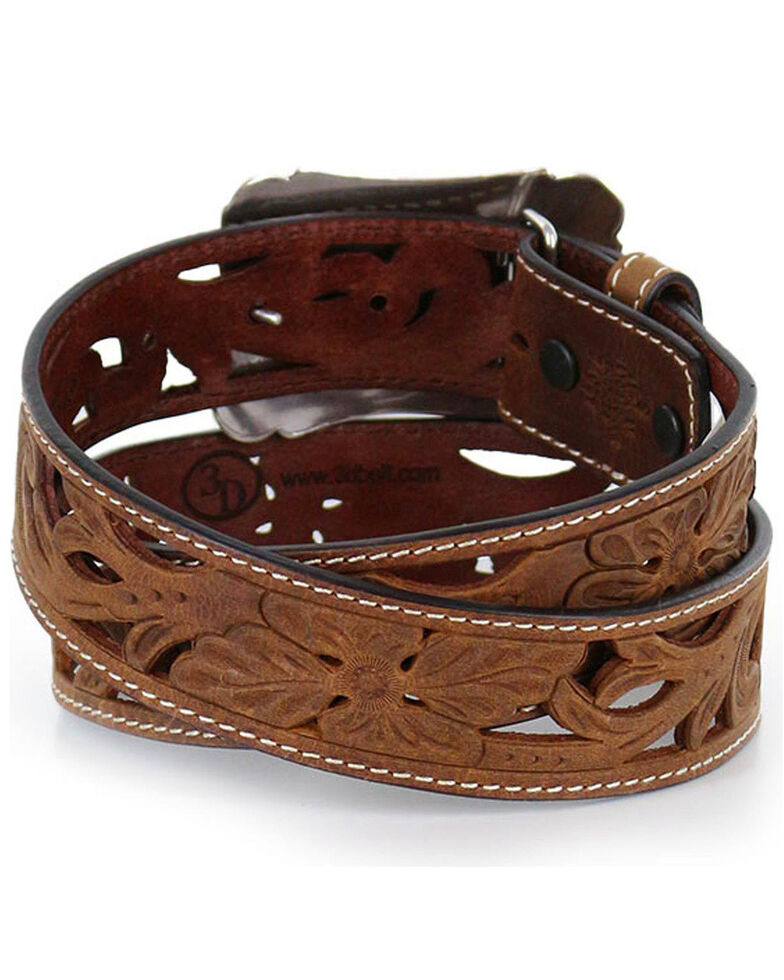 Shyanne Women's Floral Filigree Western Belt - Country Outfitter