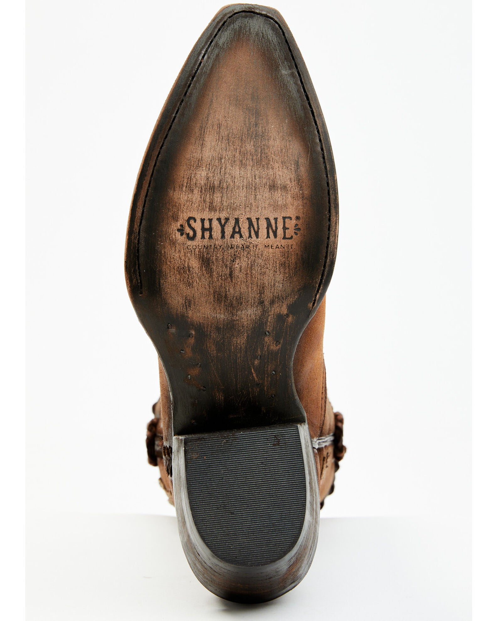 Shyanne Women's Amaryllis Western Boots - Snip Toe, Brown