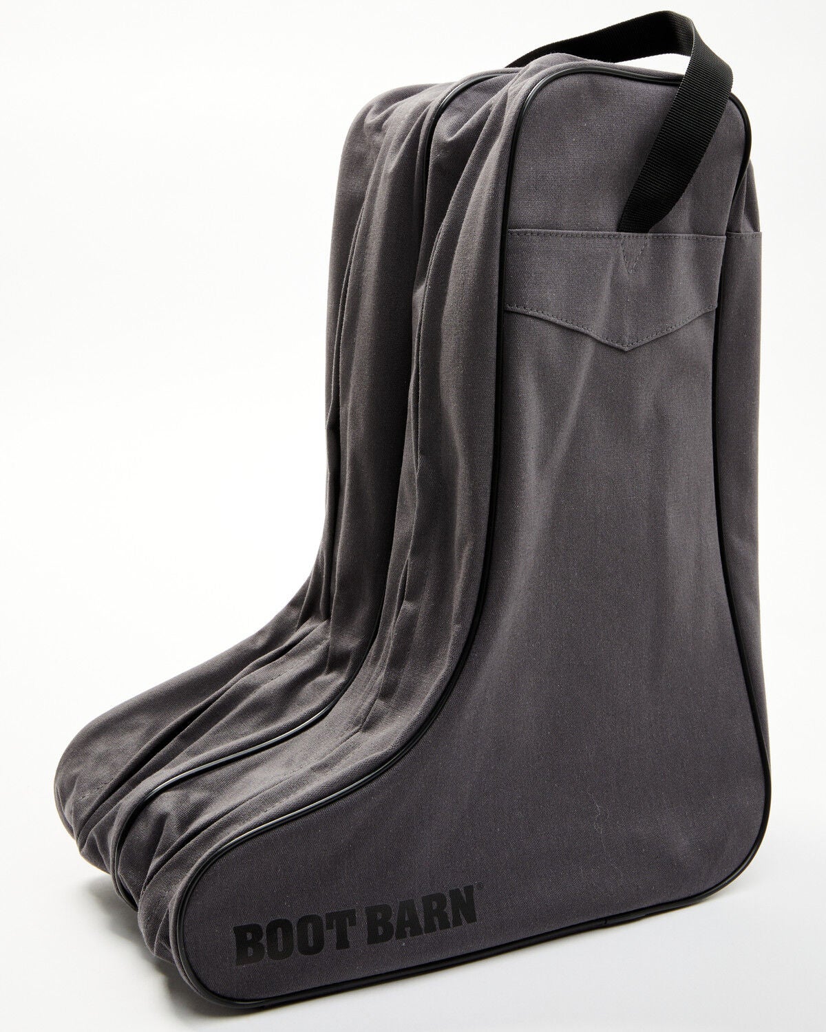Boot Barn Canvas Boot Bag, Charcoal, hi-res