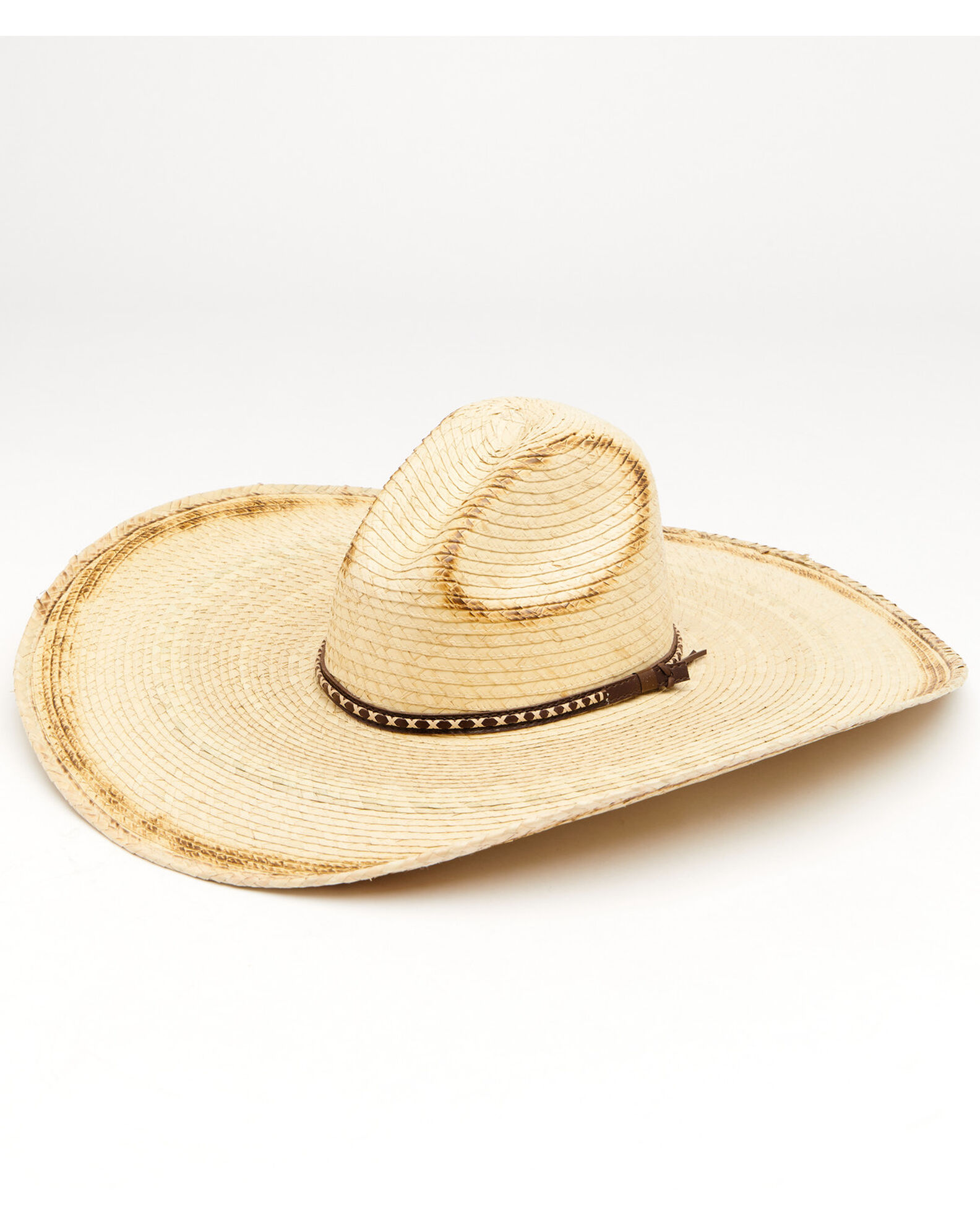 Cody James Guatemalan Gus Straw Cowboy Hat, Natural