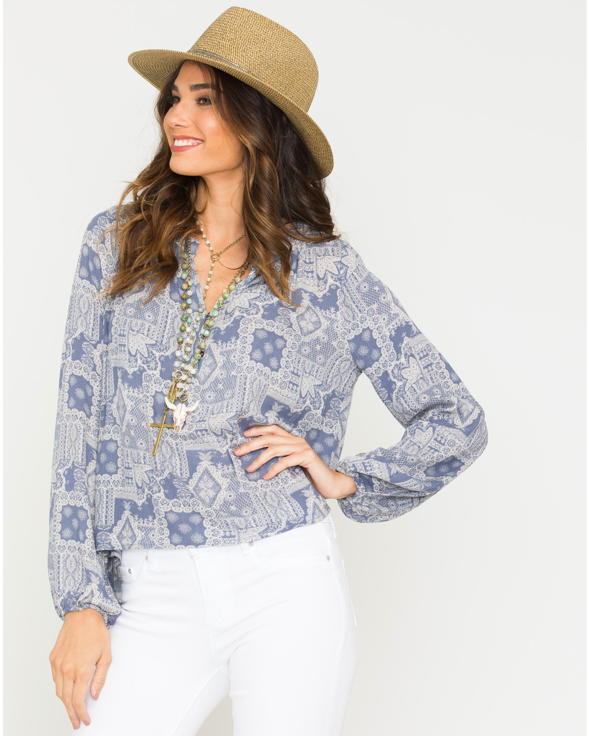 Sage the Label Women's Knots Blouse - Country Outfitter