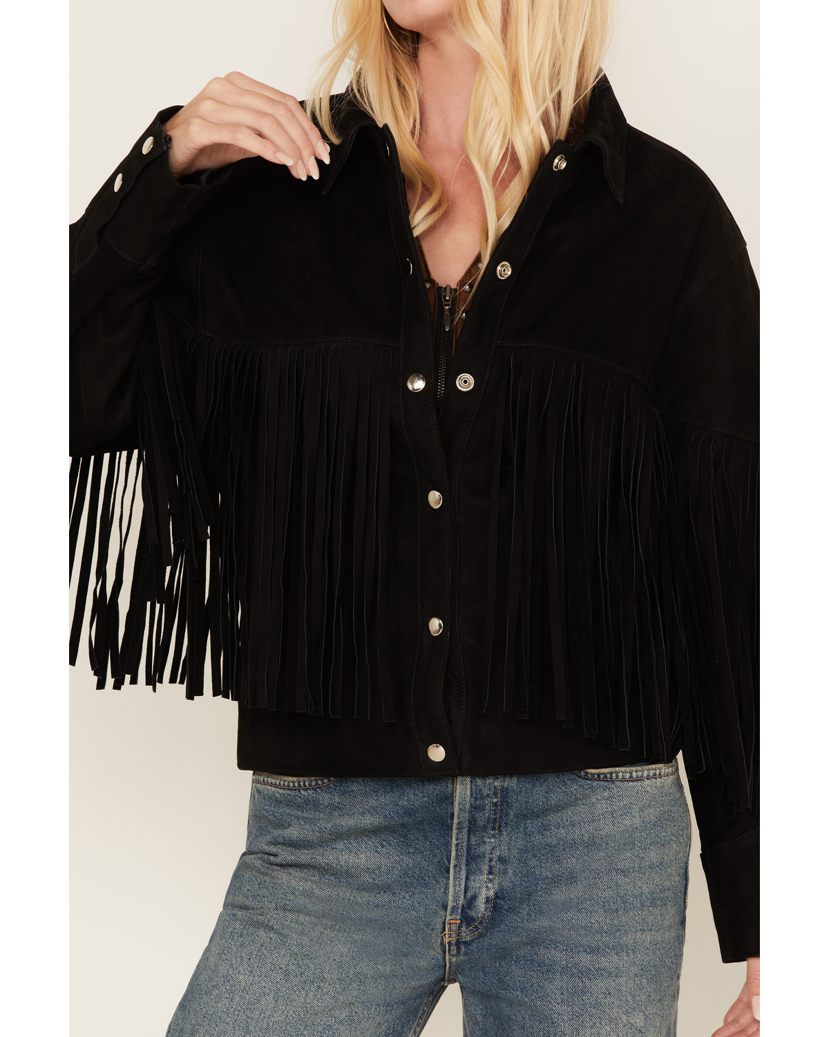 Understated Leather Women's Howling Moon Fringe Jacket - Country Outfitter