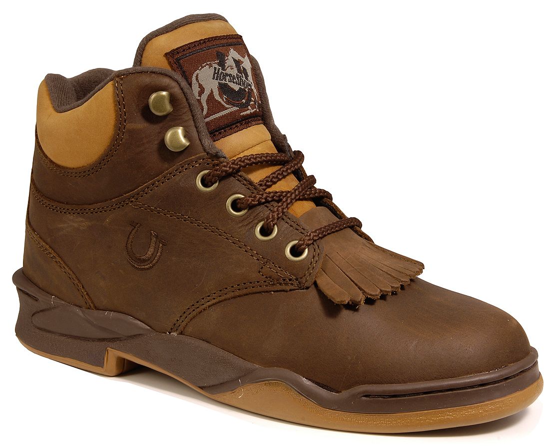 Roper Men's Horseshoe Kiltie Riding Boots - Round Toe - Country Outfitter